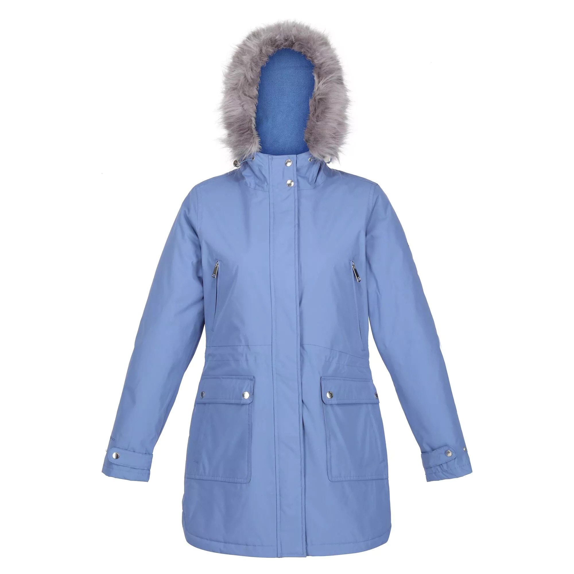 Regatta Dames/Dames Sabinka parka met bontrand (Leisteenblauw)