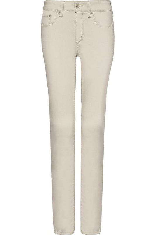 Marilyn Straight Jeans Beige Premium Denim | Feather
