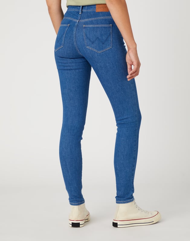 Wrangler High Skinny Eye Love You Jeans