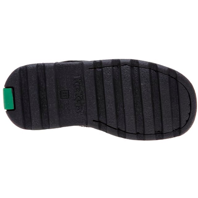 Girl's Kickers Children Fragma T-Bar Patent Shoes in Black