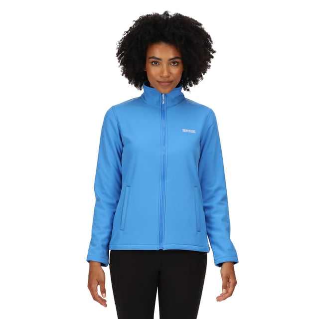 Regatta Dames/dames Connie V Softshell wandeljack (Sonisch Blauw)