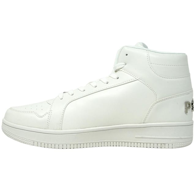 Plein Sport Logo witte hoge sneakers